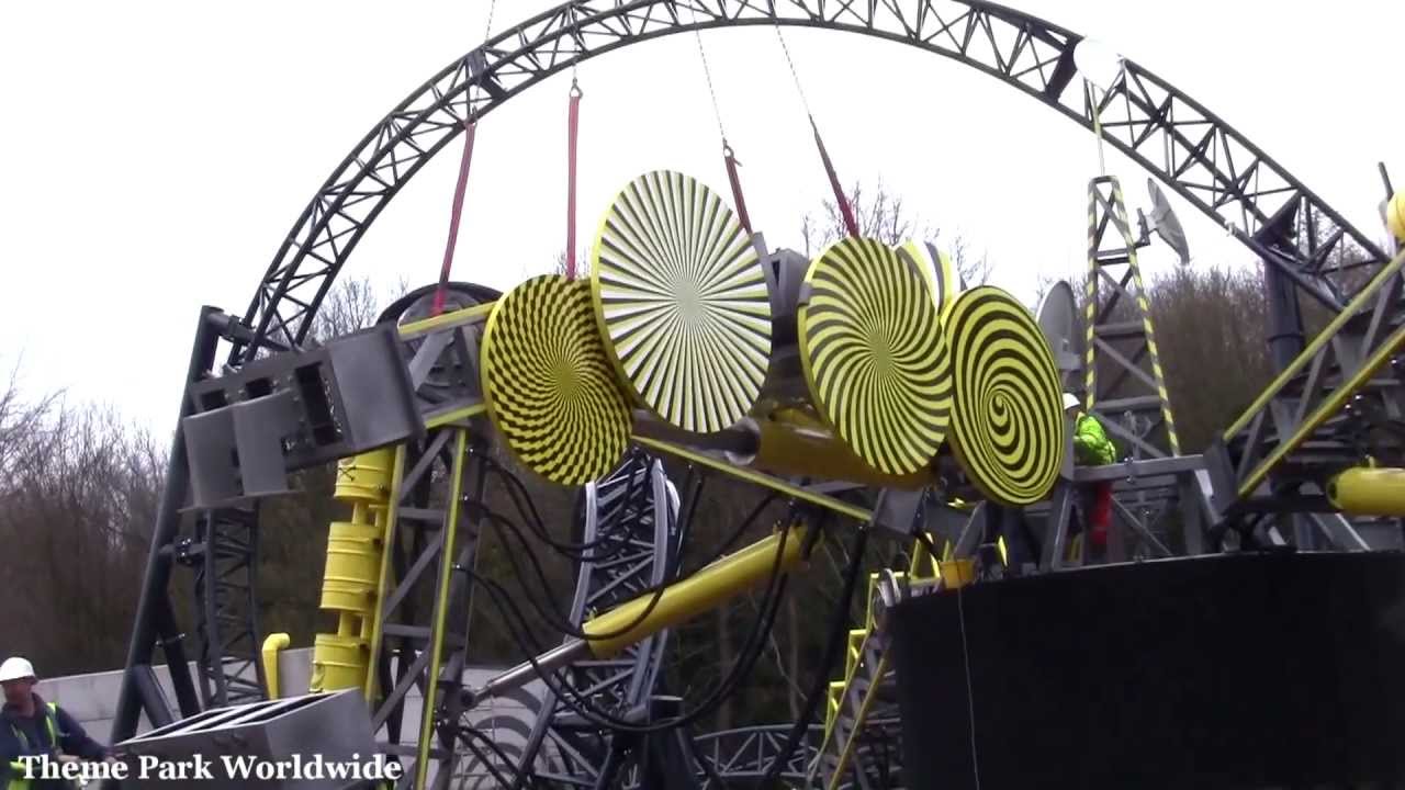 The Smiler Construction Update Part 8 - 21/04/13 - Alton Towers - YouTube