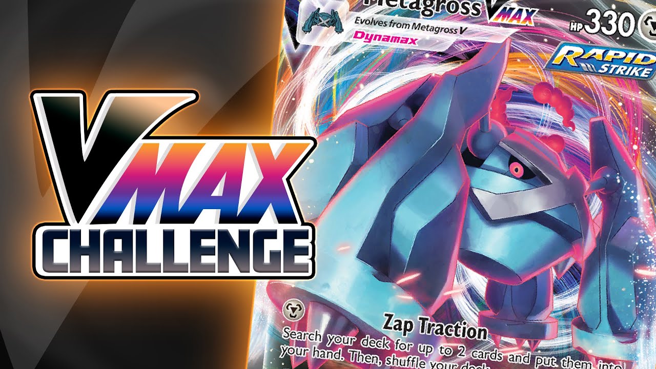 VMAX Challenge: Some cool games with METAGROSS VMAX! [Pokemon TCG ...