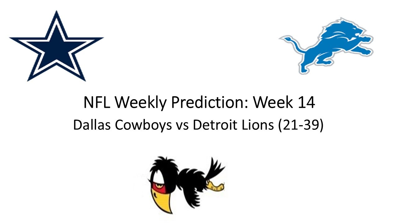 2025 NFL Week 14 Dallas Cowboys vs Detroit Lions (24 - 37) - YouTube