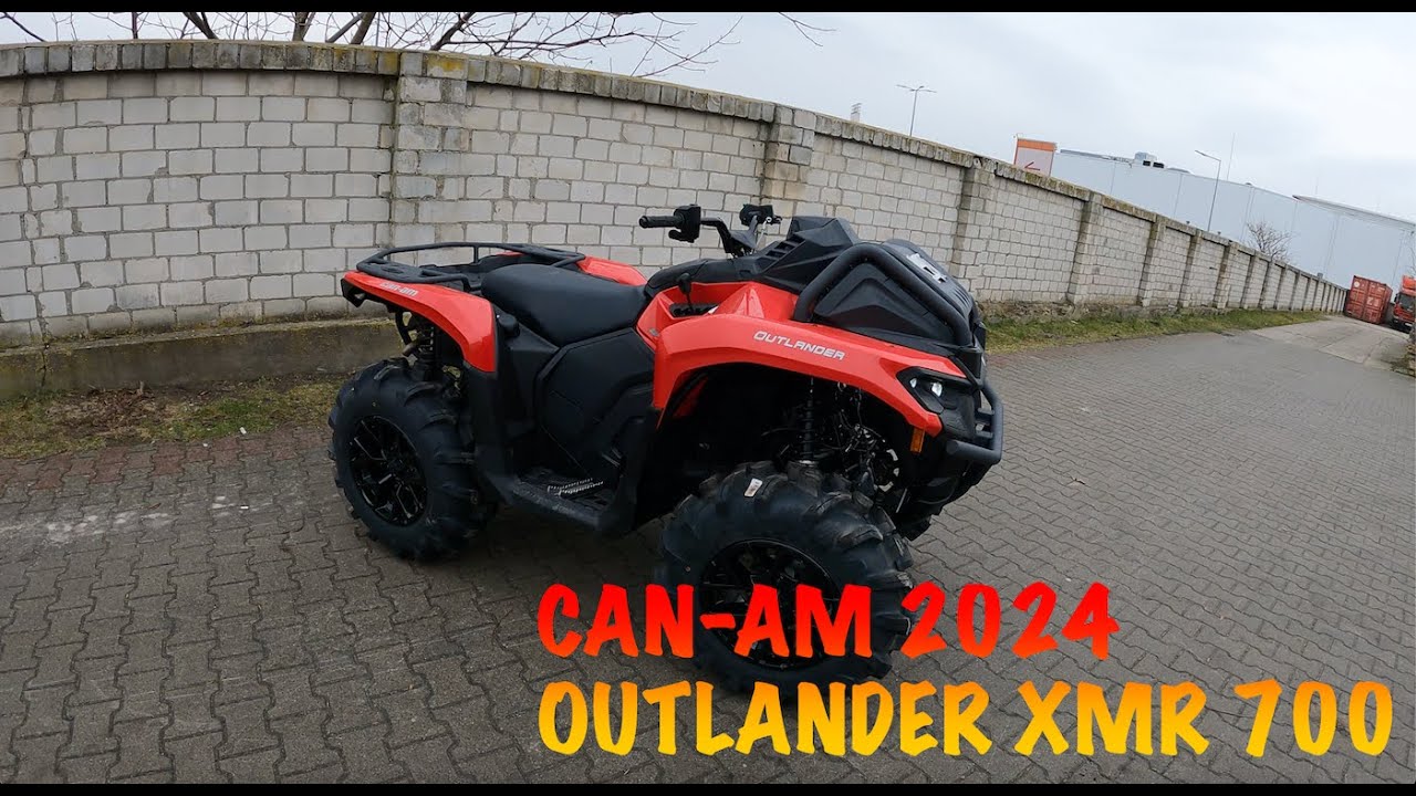 NEW CAN-AM OUTLANDER XMR 700 2024 NOWOŚĆ - YouTube