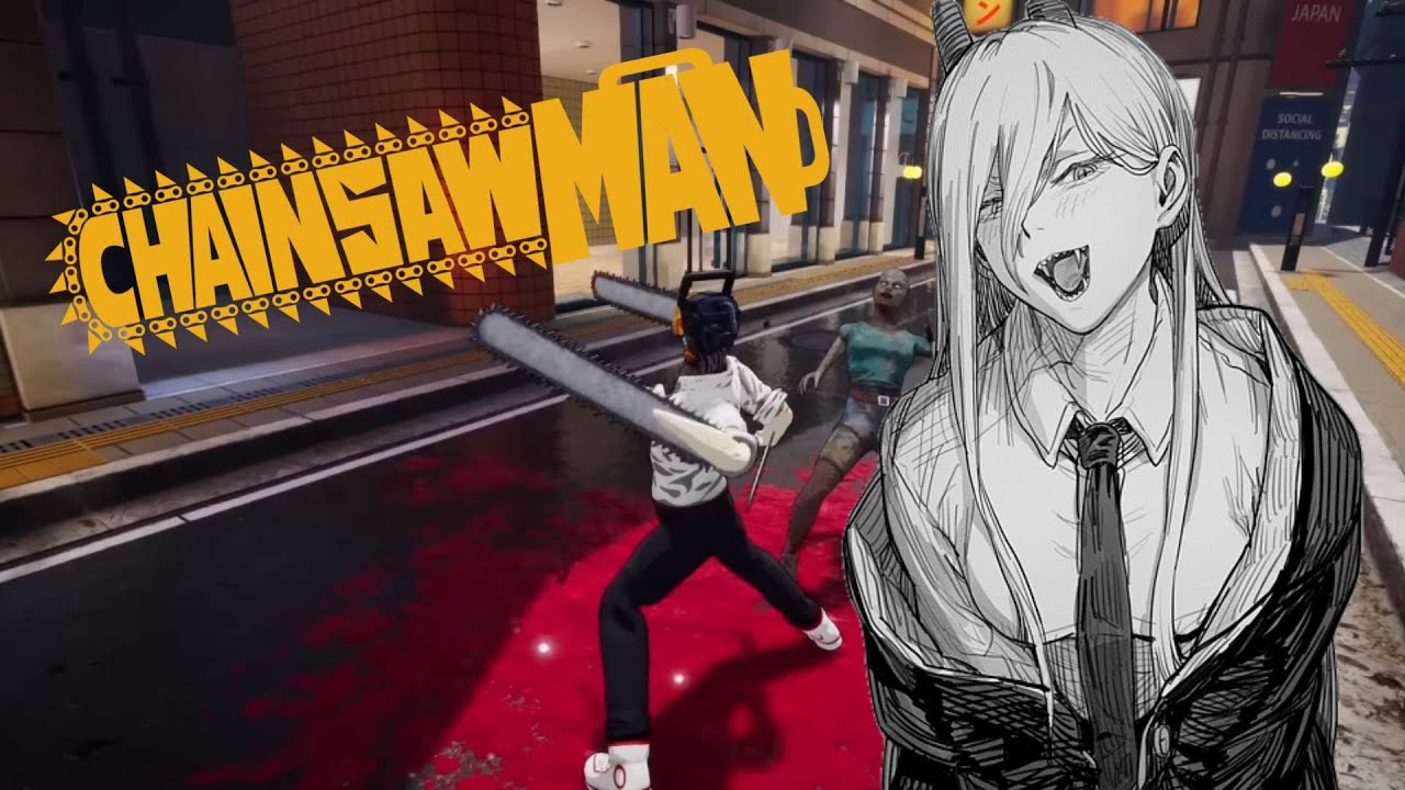 Playing the New FREE Chainsaw Man Game in 2023 - YouTube
