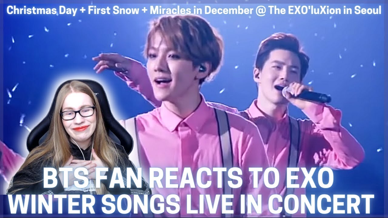 My First Reaction to EXO - Christmas Day, First Snow + Miracles in ...