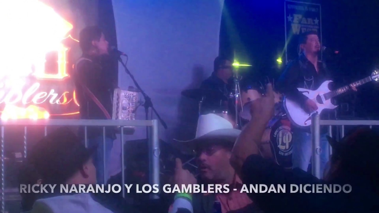RICKY NARANJO Y LOS GAMBLERS LIVE - YouTube
