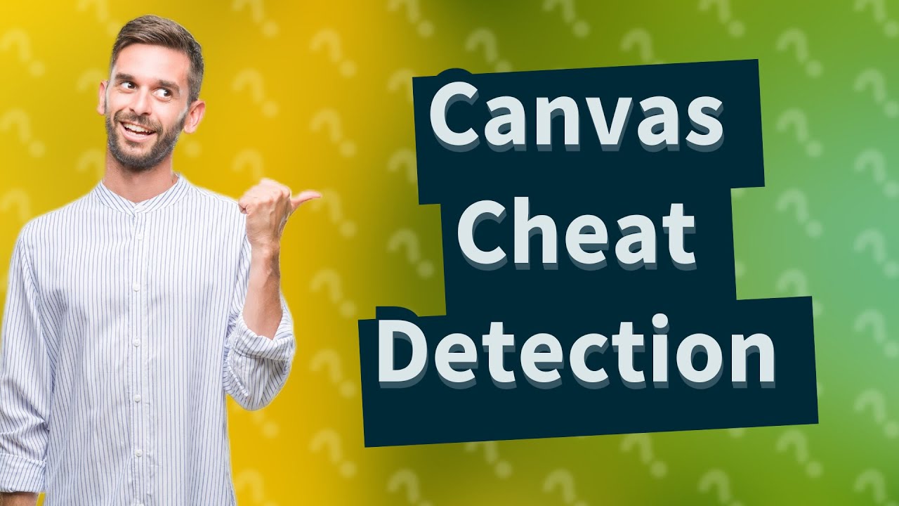 How does Canvas detect cheating? - YouTube