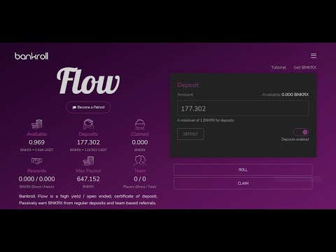 Bankroll Flow Tutorial - Day 1 - Dec. 27th, 2020 - YouTube
