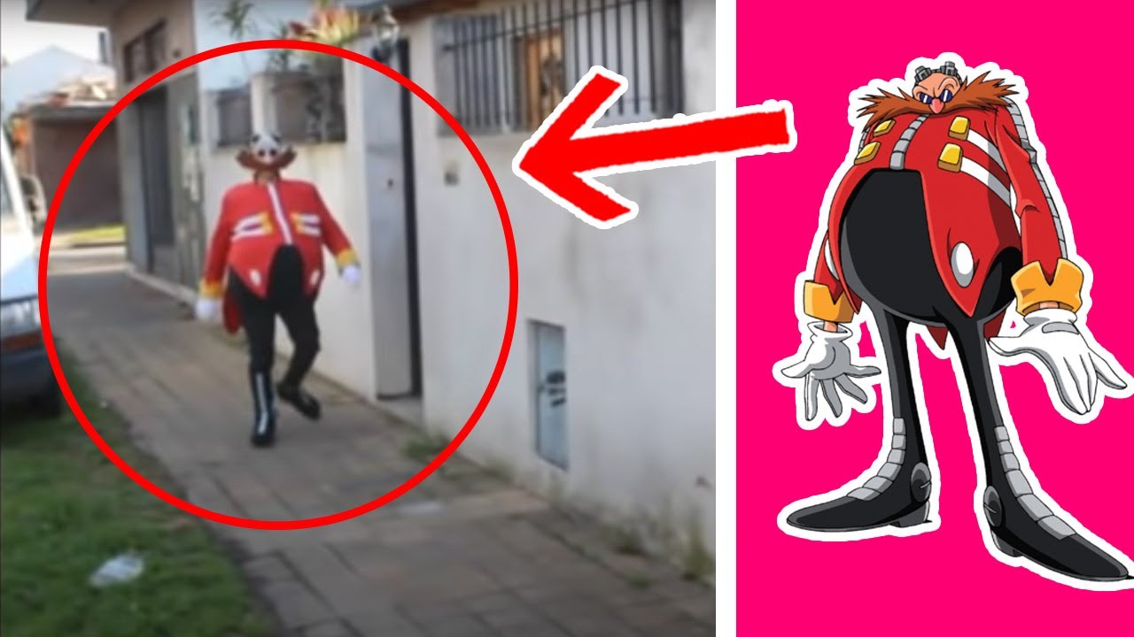 6 DR EGGMAN Captados en Camara en la Vida Real - YouTube