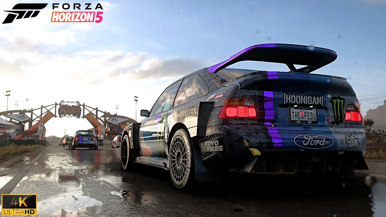 HOONIGAN FORD ESCORT COSWORTH | Forza Horizon 5 | [ 4K 60 FPS ] - YouTube