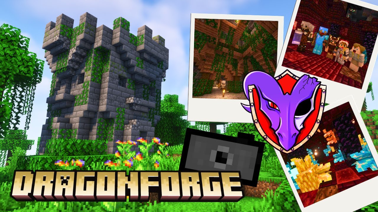 The First Dungeon! Minecraft Ice and Fire: Dragon Forge - YouTube