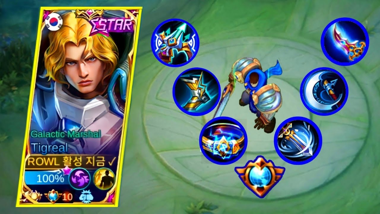 NEW TIGREAL BLUE DAMAGE BUILD IS HERE!!! l WTF DAMAGE HACK!!? l MLBB ...