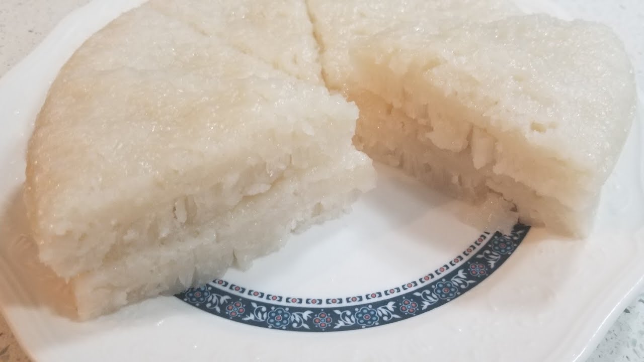 Steamed Rice Cake( Bai Tang Gao) 白糖糕 - YouTube