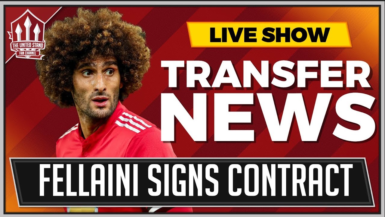 OFFICIAL! Fellaini Signs Manchester United Contract! Latest Transfer ...