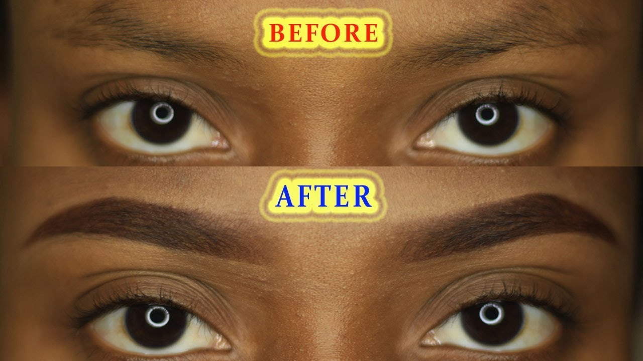 Quick and Easy Eyebrow Tutorial(Beginner Friendly) - YouTube