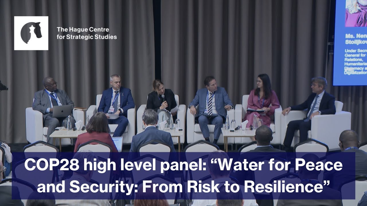 COP28 high level panel: "Water for Peace and Security: From Risk to ...