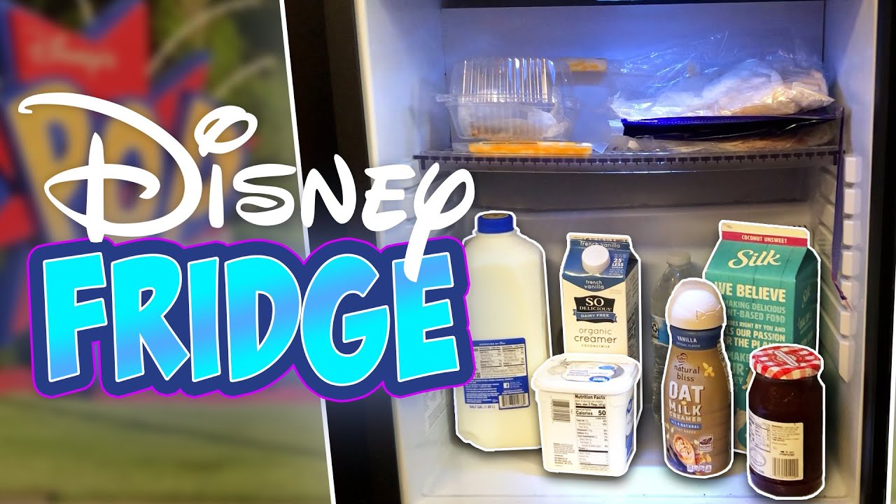 You've Never Packed This Much Into The Tiny Disney Hotel Fridge Before ...