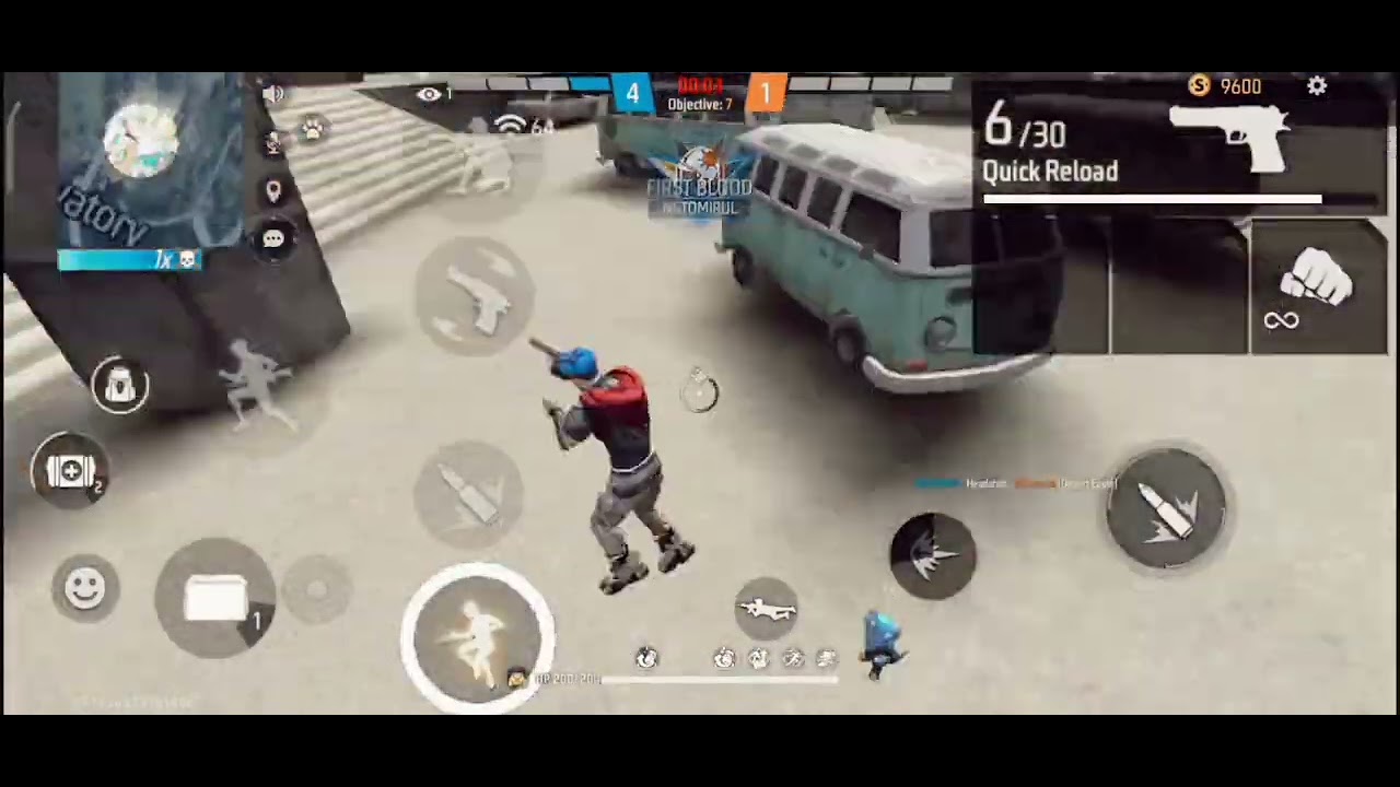 Op game play free fire NG tomirul 1vs1 pagal M10 - YouTube