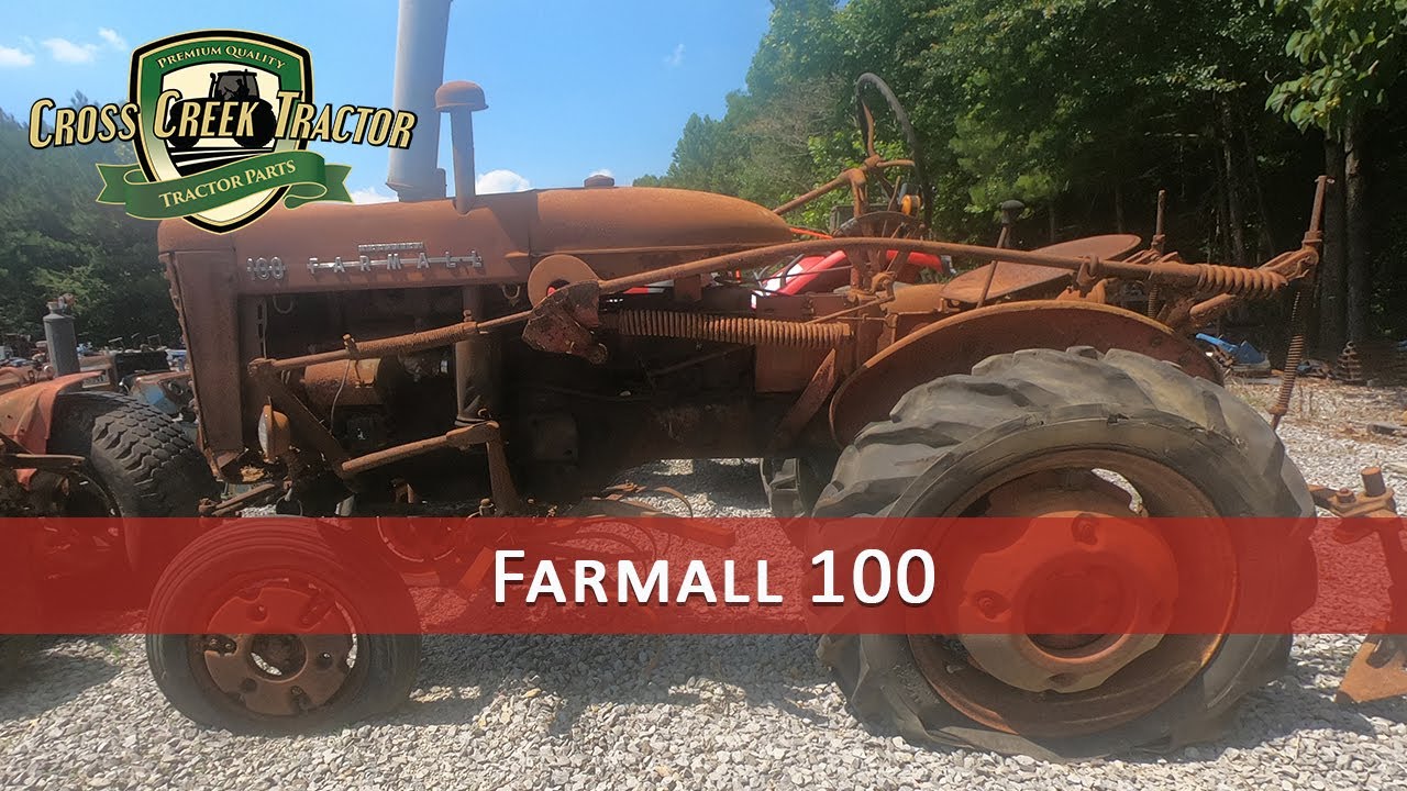 Farmall 100 Tractor Parts - YouTube