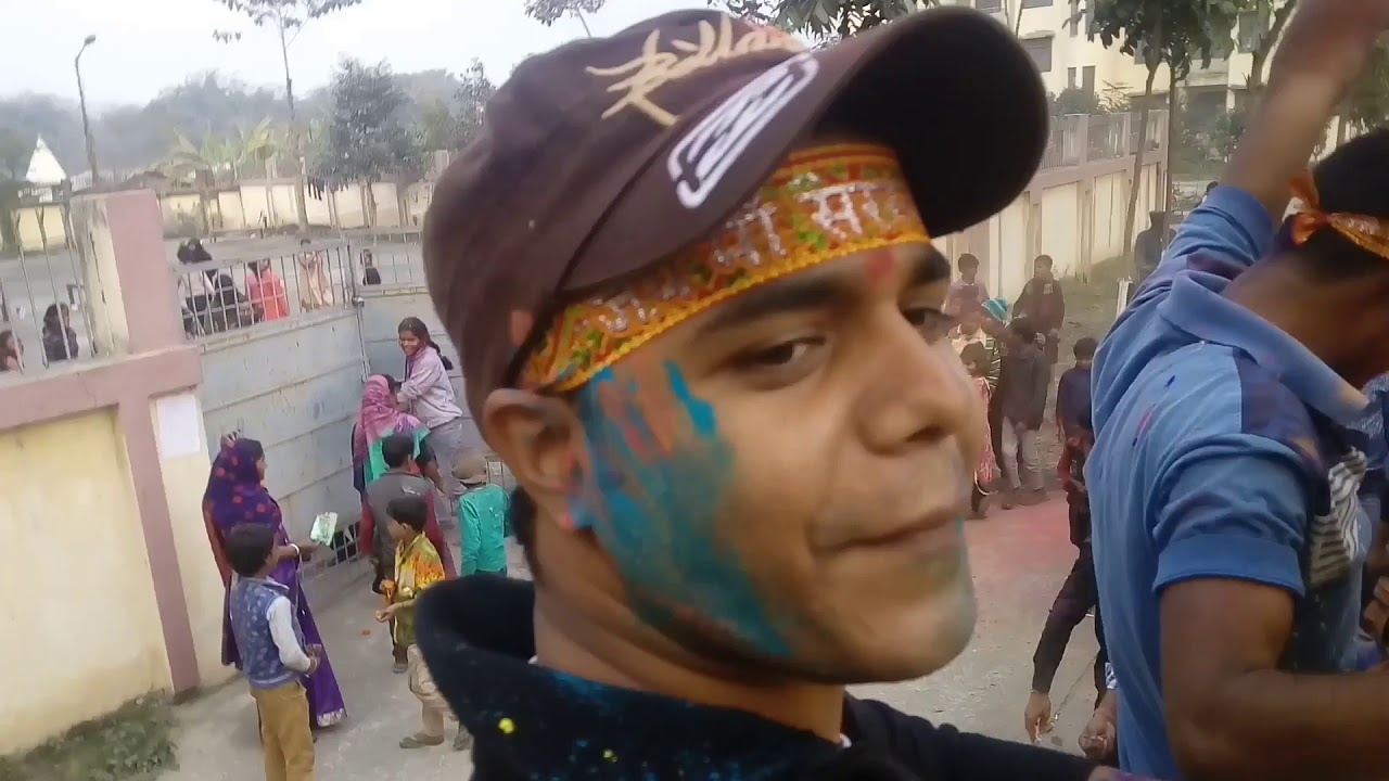 GP Katihar, Sarasvati Pooja bisharjan yatra - YouTube