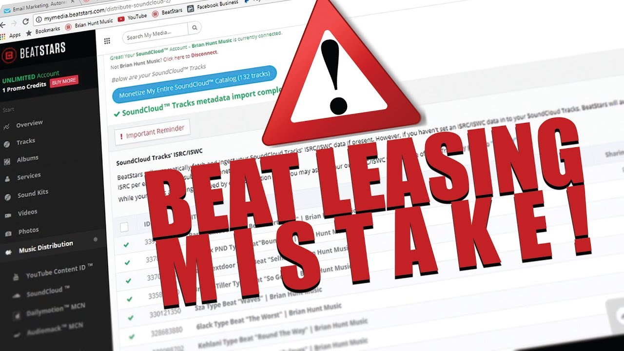 Selling More Beats Online: Don't Make This Beat Leasing Mistake - YouTube