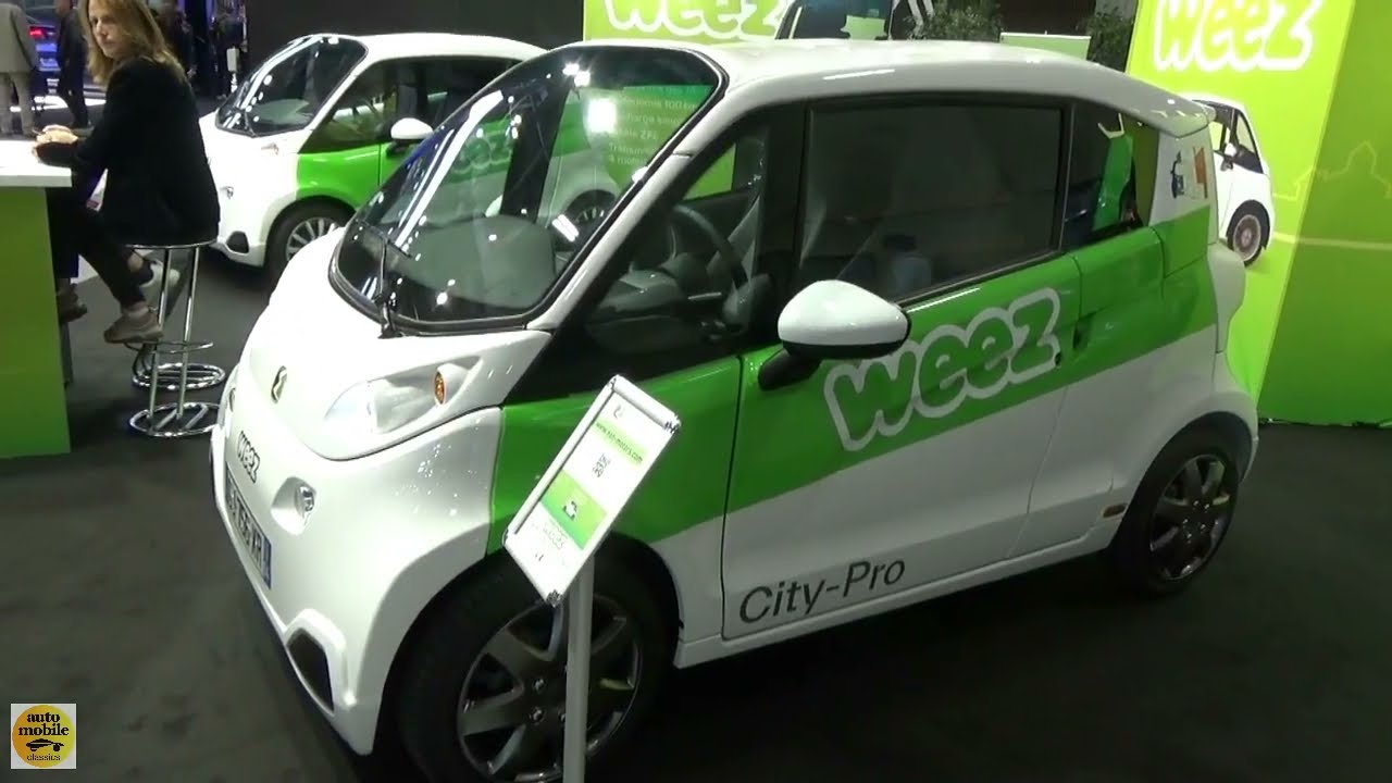 2023 Weez City-Pro - Exterior and Interior - Paris Auto Show 2022 - YouTube