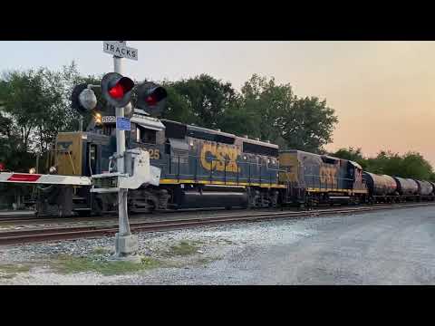 CSX 6925 Rockdale yard - YouTube
