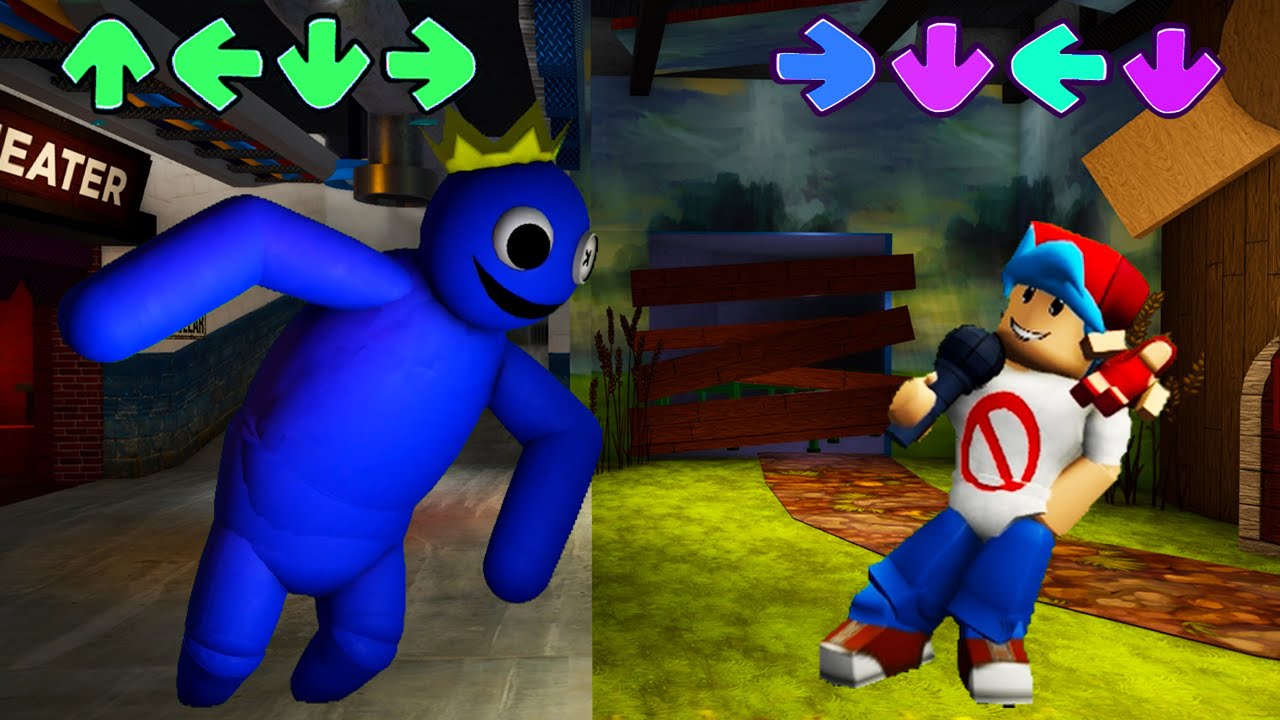 Rainbow Friends FNF Mod - Roblox Friday Night Funkin - YouTube