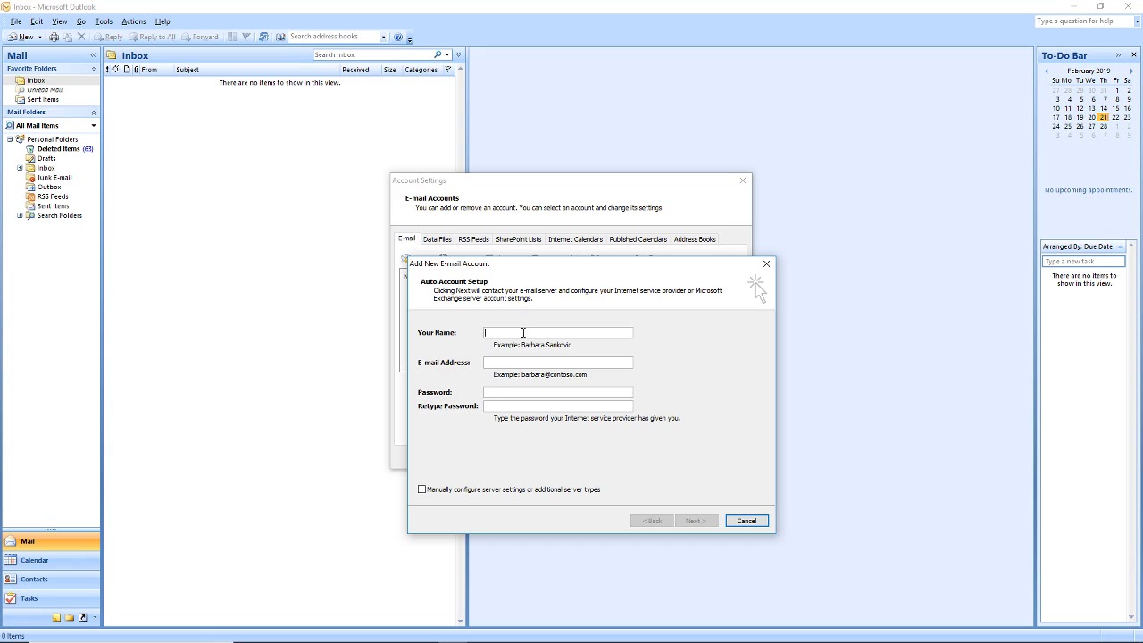 How To Setup Business Email In Outlook CPANEL Email Id Setup Step By how-to-setup-business-email-in-outlook-cpanel-email-id-setup-step-by