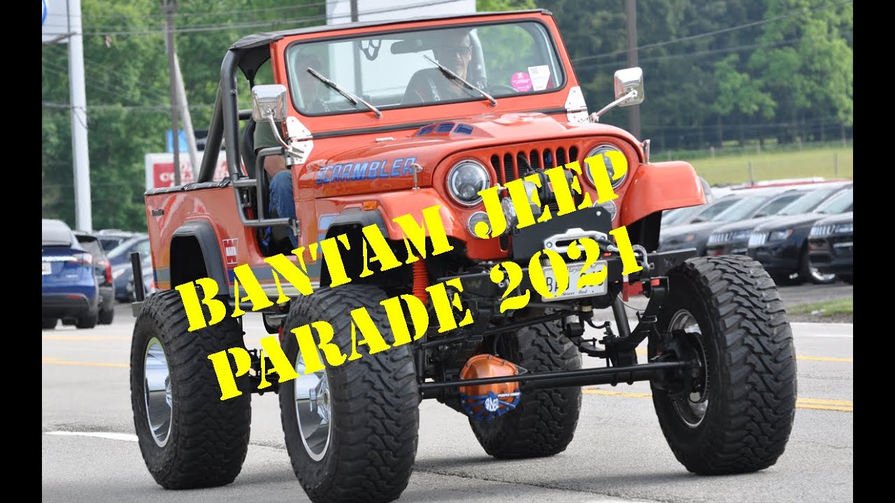 Bantam Jeep Parade 2021 over 900 Photos - YouTube