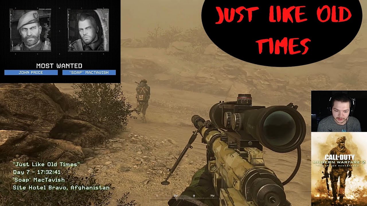 JUST LIKE OLD TIMES - MW2 REMASTERED (TOP 5 MISSIONS) - YouTube