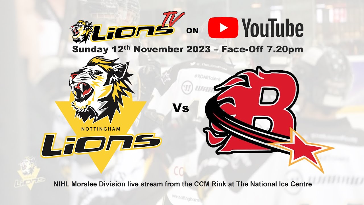 Nottingham Lions v Billingham Stars LIVE - YouTube