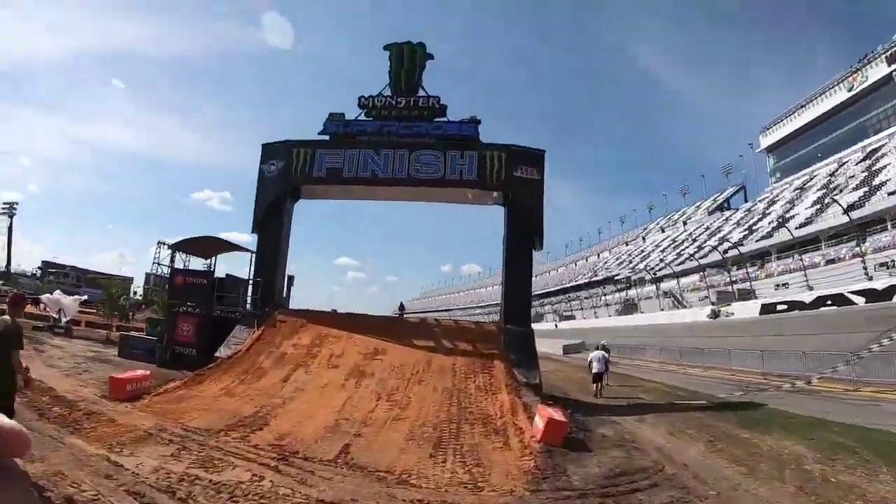 DAYTONA SUPERCROSS TRACK WALK - 2019 - YouTube