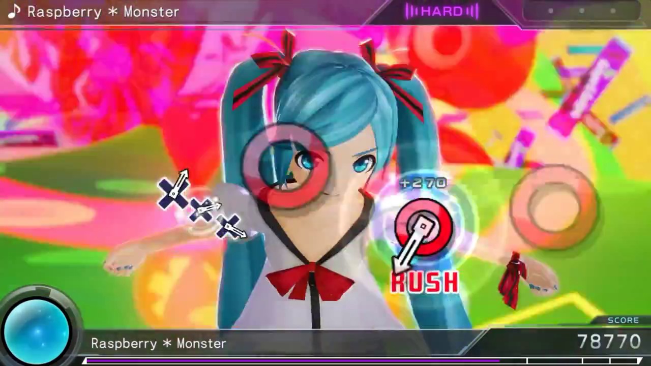 Hatsune Miku: Project DIVA X - Raspberry * Monster【Hard; Perfect】 - YouTube