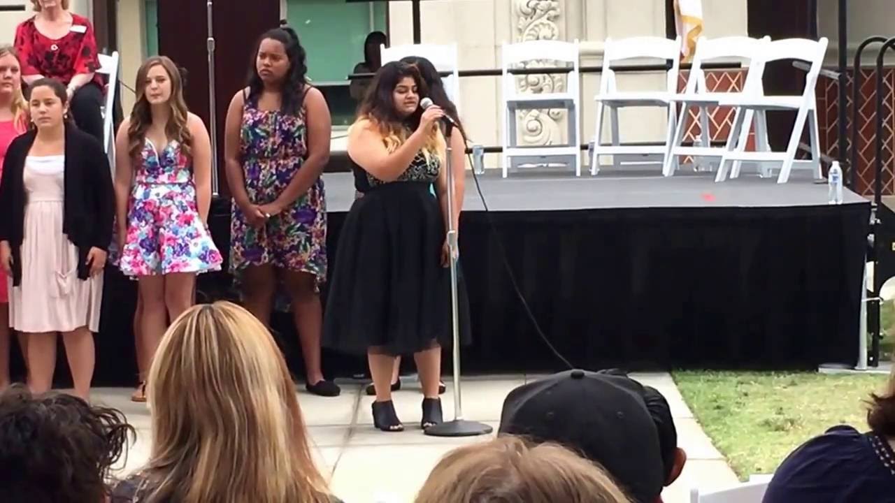Jasmine's junior high graduation, 2016. - YouTube