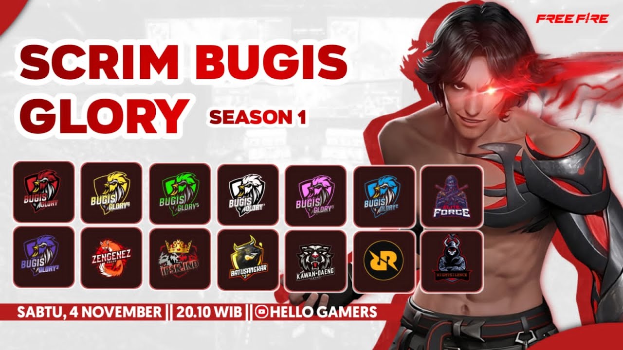 SCRIM EXTERNAL GUILD BUGIS GLORY | 06 NOV 2023 - YouTube