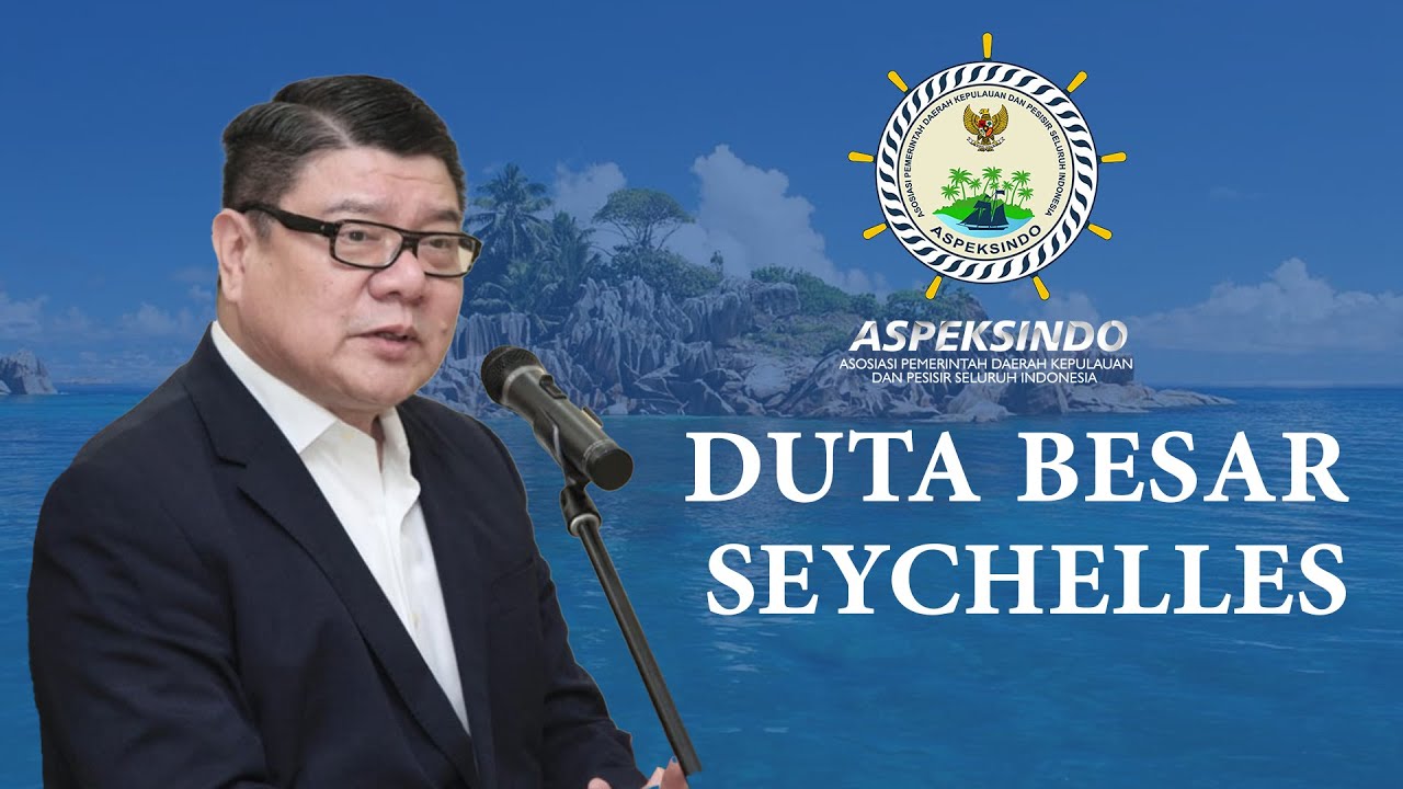 Penyampaian Materi Oleh Duta Besar seychelles || ASPEKSINDO || Mr. Nico ...