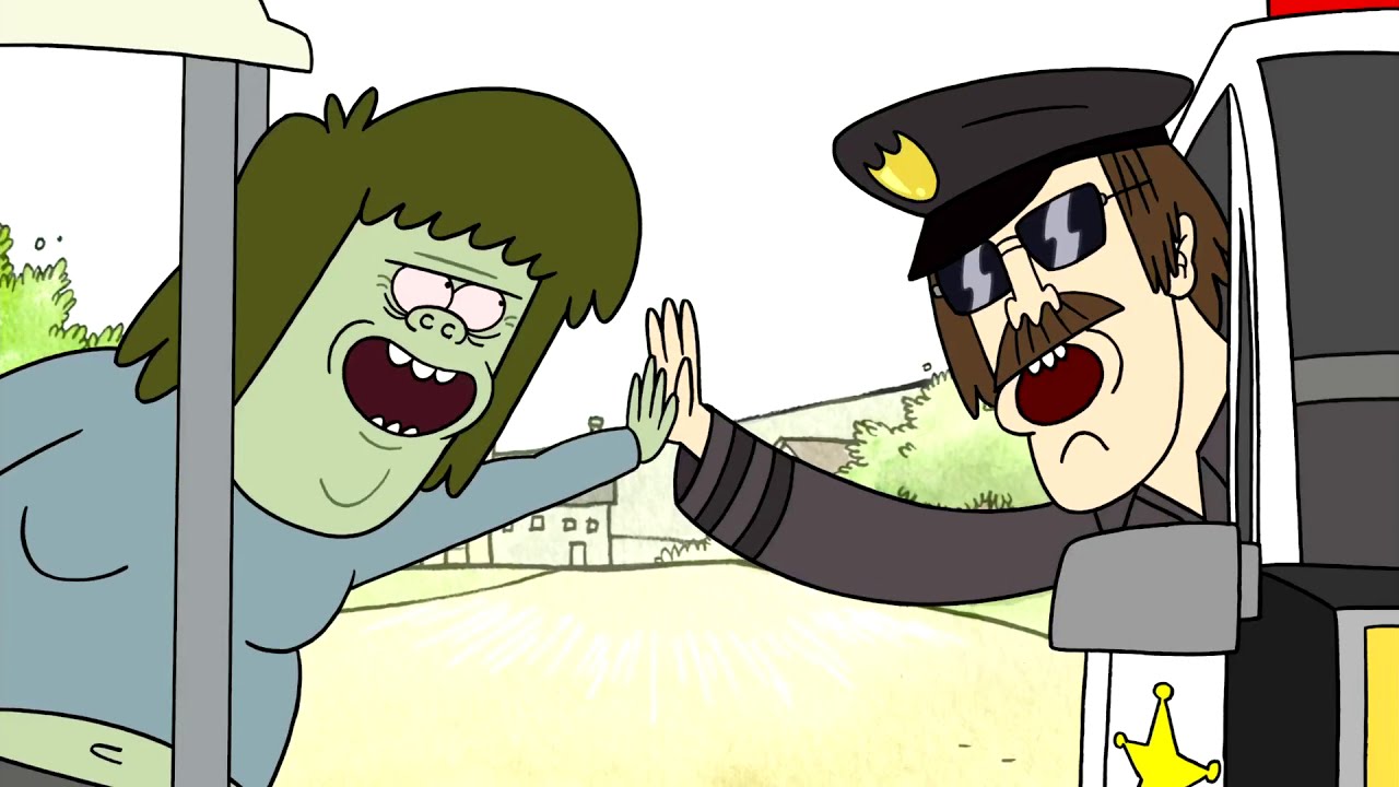 Regular Show - This Is How Muscle Man Drives - YouTube