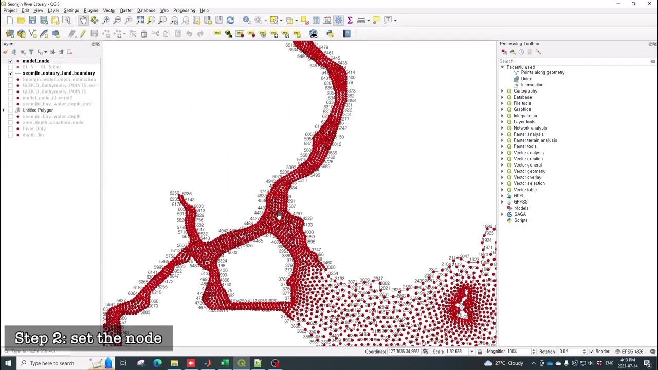 Plot FVCOM output as time series plot - YouTube