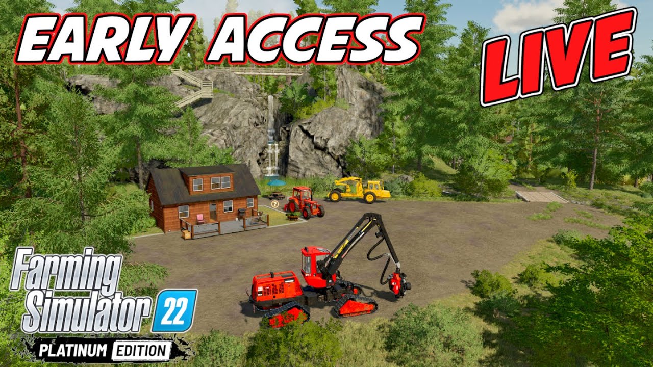 🔴 Early Access Platinum Expansion DLC | Farming Simulator 22 - YouTube