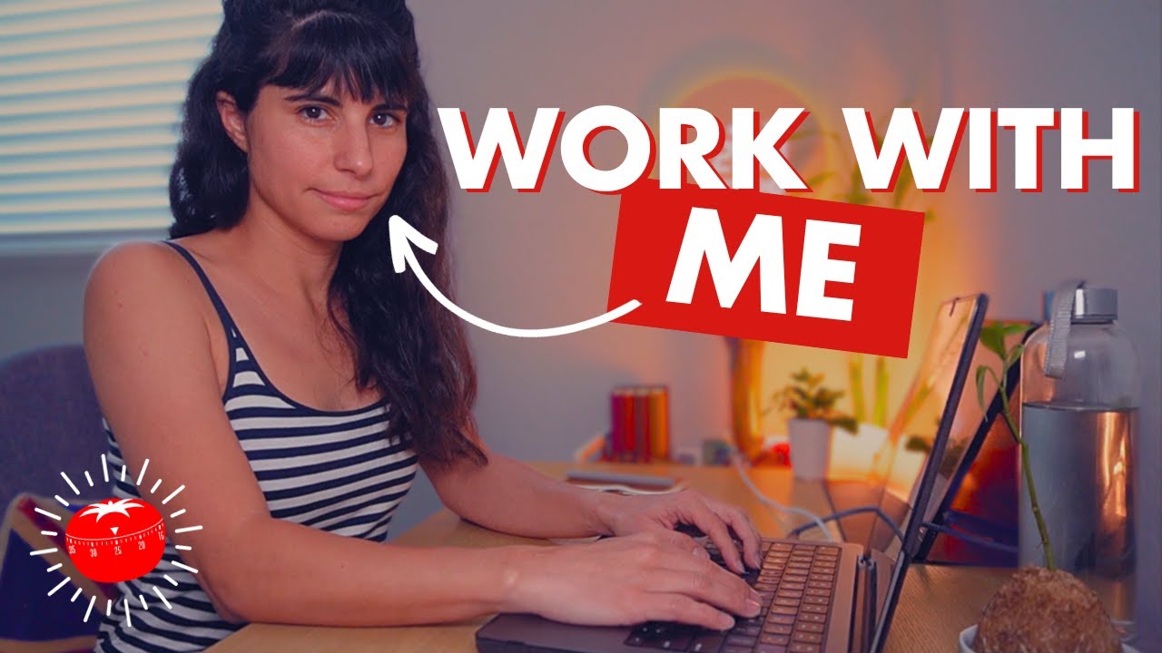 Work With Me 3 Hours ⏰ Pomodoro Timer (30/5) Synthwave/Chillwave Music ...