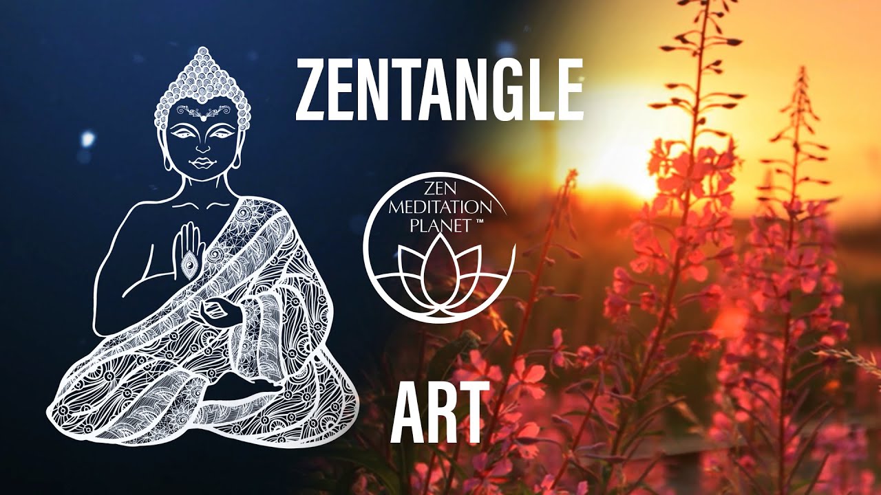 Zentangle Art – Relaxing Study Music for Drawing Patterns – Peaceful ...