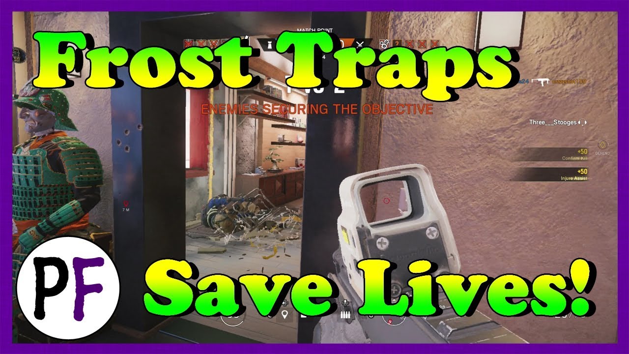 Frost Traps Save Lives! - Rainbow Six Siege - YouTube
