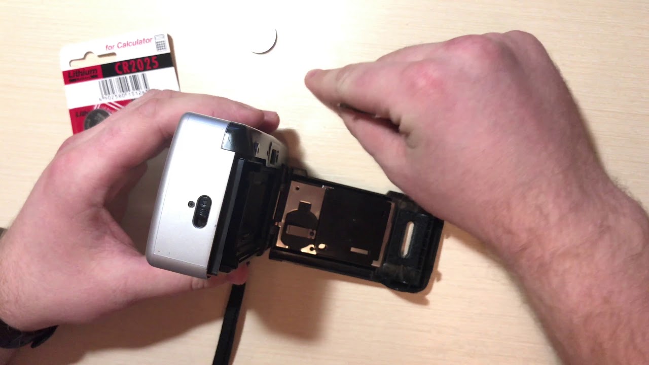 Konica Big Mini VX (BM-701) Battery replacements CR2025 3V Maxell - YouTube