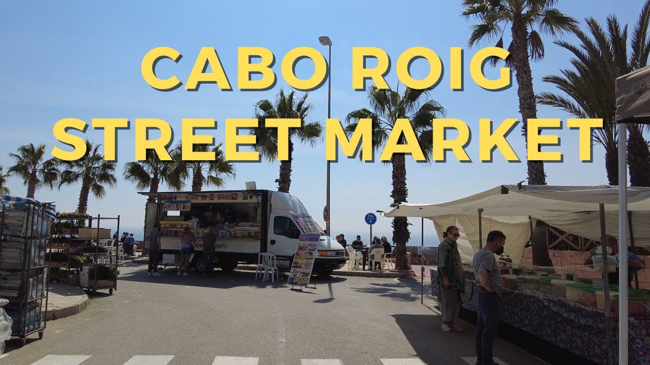 Cabo Roig Street Market, Costa Blanca, Spain - YouTube