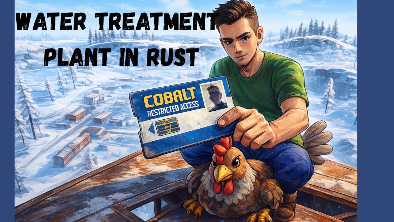 How to loot water treatment plant in rust? full guide - YouTube