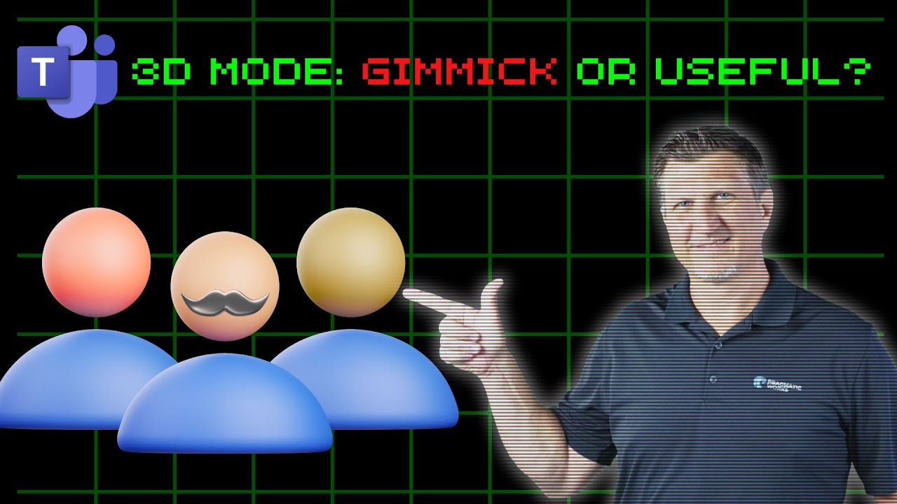 Microsoft Teams 3D Immersive Space: Gimmick or Practical Use? (Avatar Setup & Demo) - YouTube