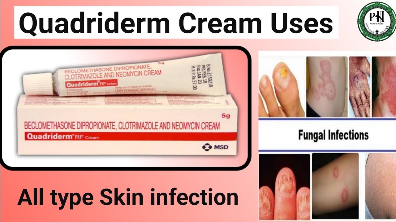 Quadriderm Uses in Hindi | Quadriderm cream benefits | Beclomethasone ...