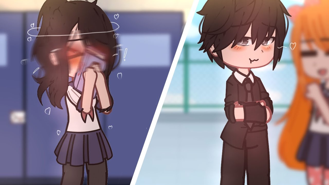 🌹 Falling In Love ~ ️🩹 Gacha Nox Yandere Siumulator Ayano×taro 🌸 Au Youtube