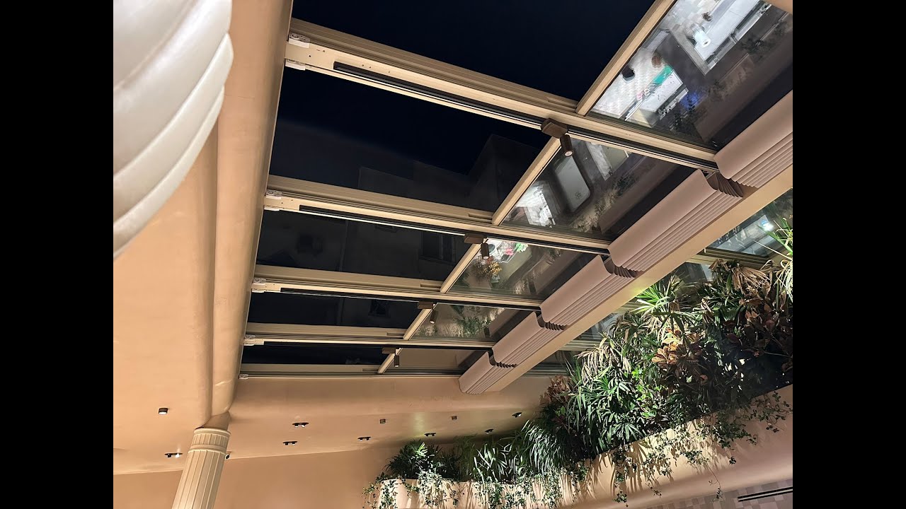SLIDING GLASS ROOF TOP, ER-BİR YAPI, SLIDING GLASS CEILING ENCLOSURE ...