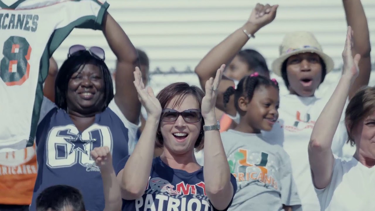 Thanks to All the Football Moms | #MyFootballMom - YouTube