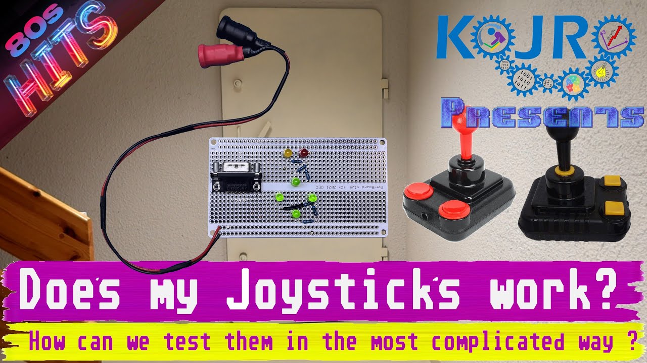 The old school Joystick tester. How can we test them in the most ...
