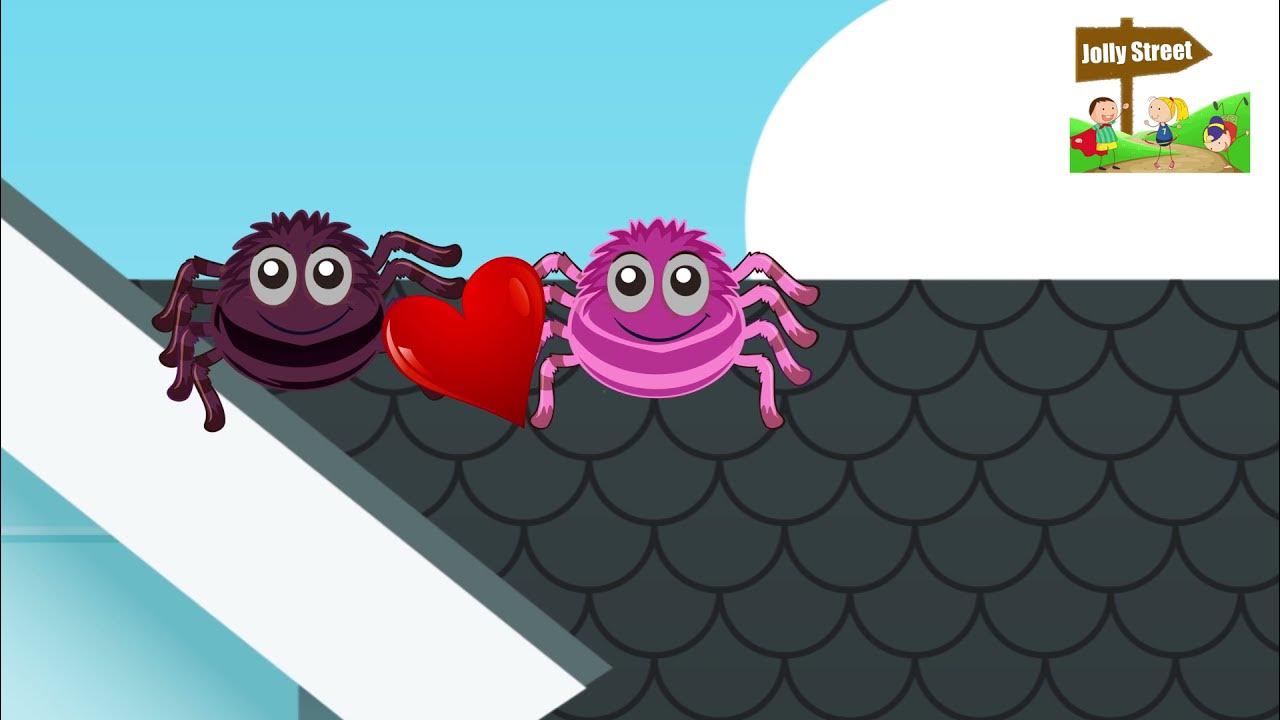 Itsy Bitsy Spider song - Eency Weency spider poem | Incy Wincy song # ...